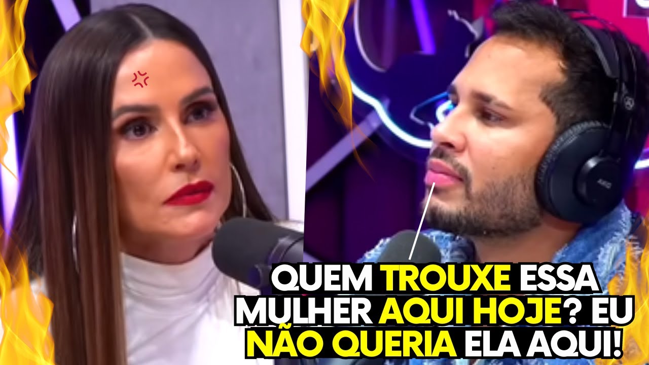 CLIMA TENSO ENTRE DEBORAH SECCO E LUCAS GUIMARÃES😨 | PodcatsDelas Cortes