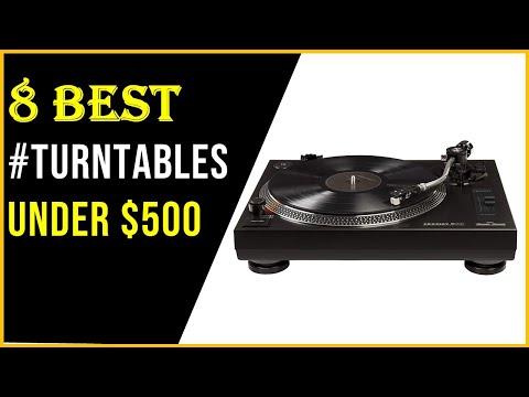 ✅BEST TURNTABLES UNDER $500 In 2022-Top 8 TURNTABLES Review