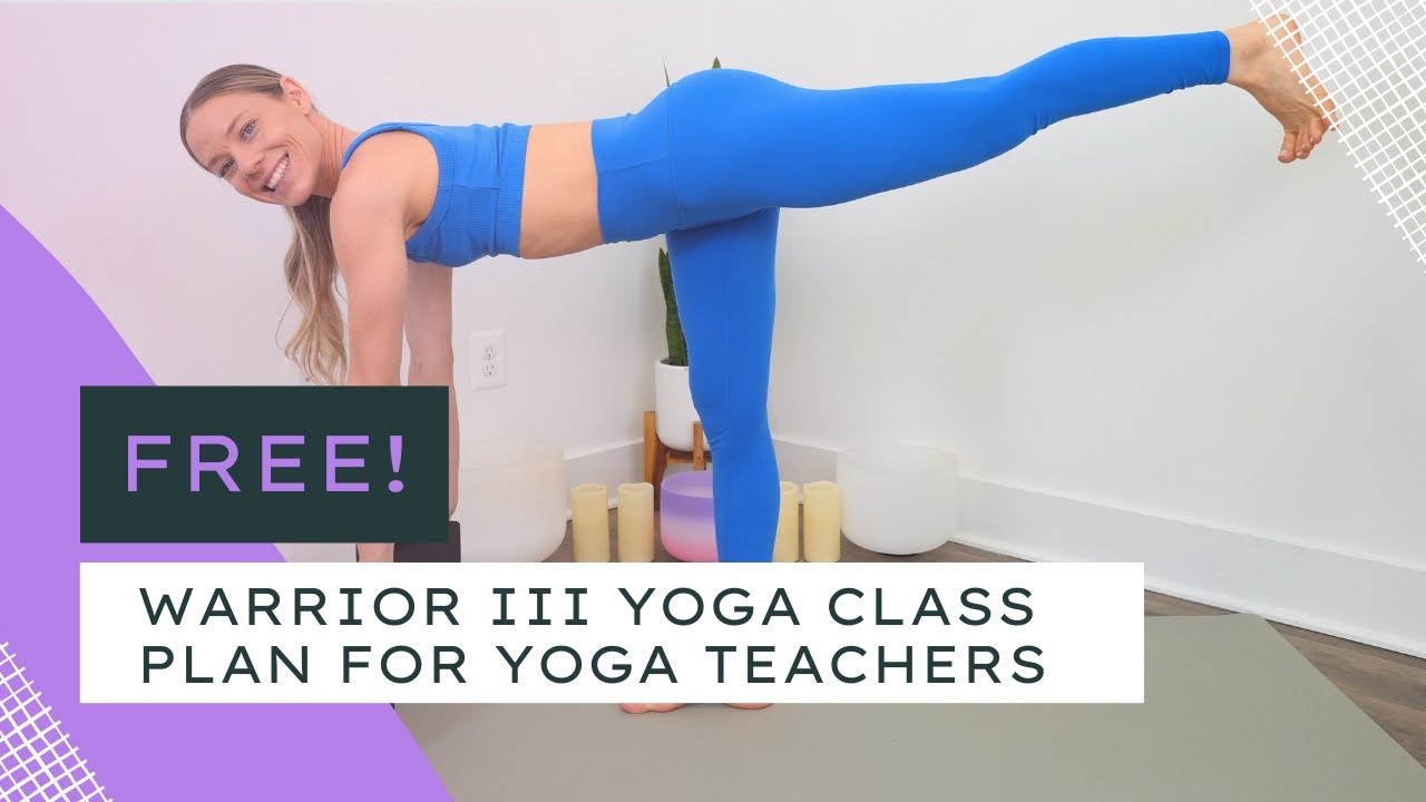 Vinyasa Flow Sequence PDF Free Download | Warrior III | Simple Yoga Sequence