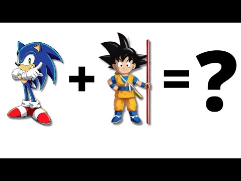 Sonic + Daima Goku = ? Sonic and Dragonball Fusion
