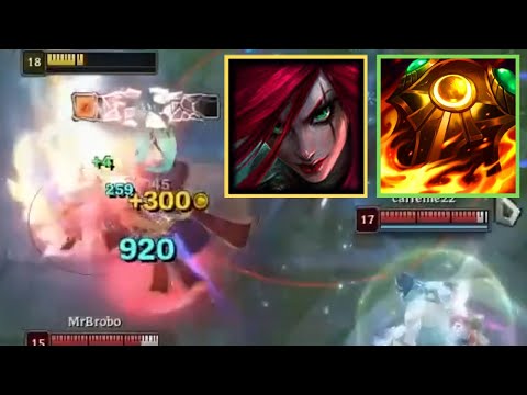 When Katarina build Sunfire Aegis