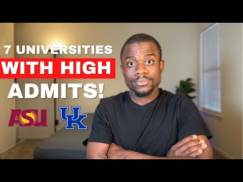 Top 7 U.S. Universities with High Acceptance Rates (Above 88%!!!)