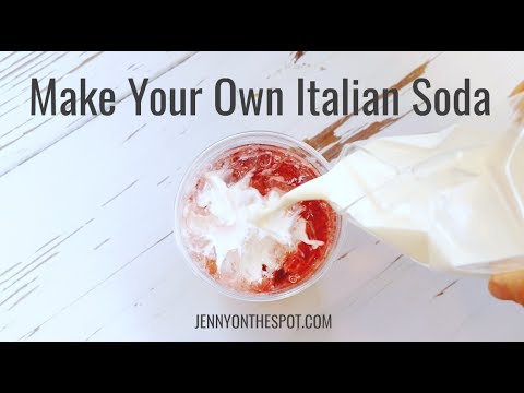 Make Your Own Italian Soda | Drink Recipe | Family Friendly