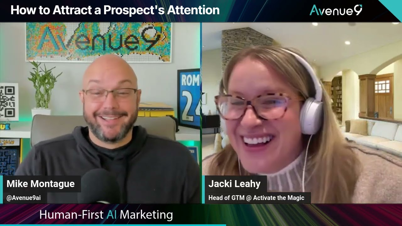 How to Attract a Prospect's Attention on LinkedIn | @Avenue9AI Human-First AI Marketing