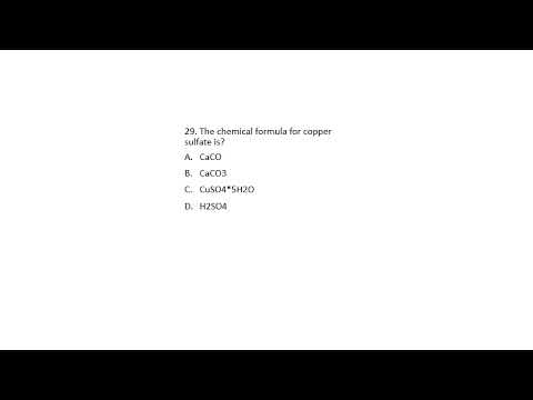 Water Treatment/Drinking water Practice test/Exam 2