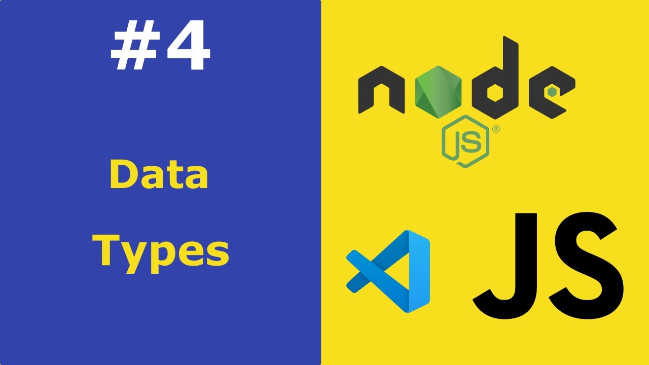 JavaScript for Beginners Lesson #4 Data Types in JavaScript