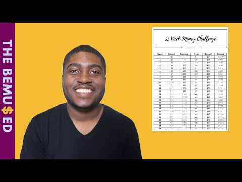 52 Week Savings Challenge Update (2019)