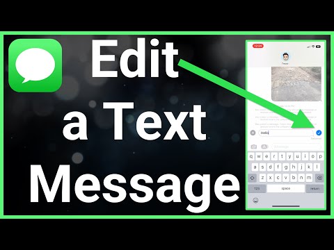 How To Edit Text Message On iPhone