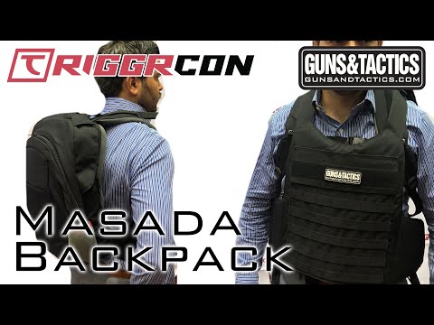 [Triggrcon 2019] The Best Bullet Proof Backpack to date - Masada Valkyrie Backpack