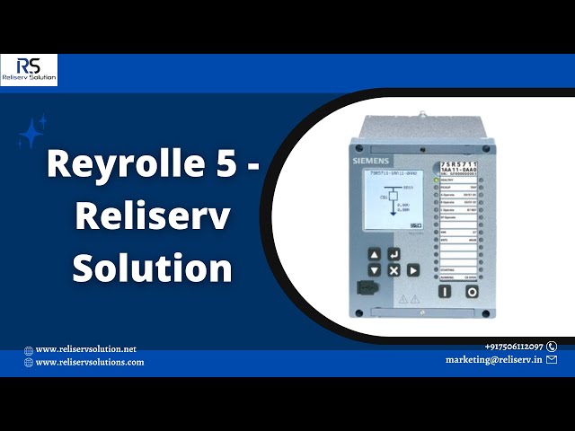 Siemens Reyrolle Numerical Relay - Siemens 7SR17 Reyrolle Motor ...