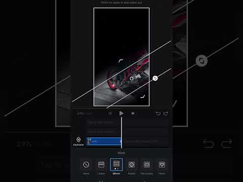 Instagram Trending masking tutorials in vn video editor #vn #bike #ktm