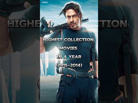 Highest Movies Collection in a Year 2015-2024 | #shorts #top10 #movies