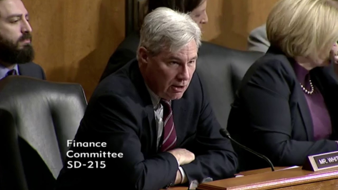 Whitehouse Remarks in Finance Committee on The President's Fiscal Year Budget 2019