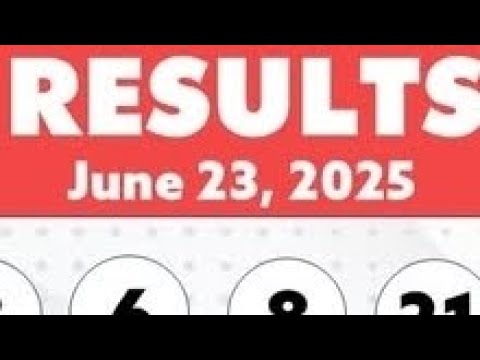 Goowin lottery results 23.6.2025 Monday night super6 Goo5 Fun4 Lucky3 quick2 tonight