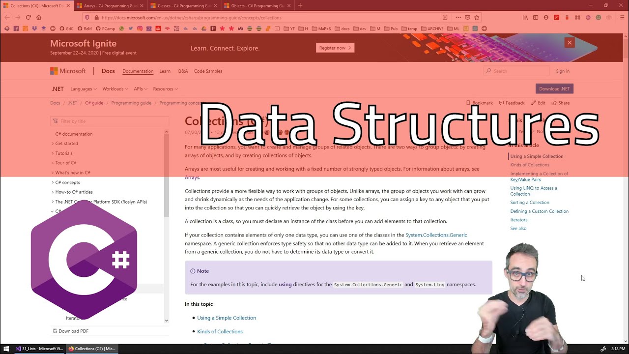 7.1 Introduction to Data Structures - Learning C#