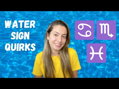 Water Sign Quirks (Pisces, Cancer, Scorpio) – Caylin Jimenez