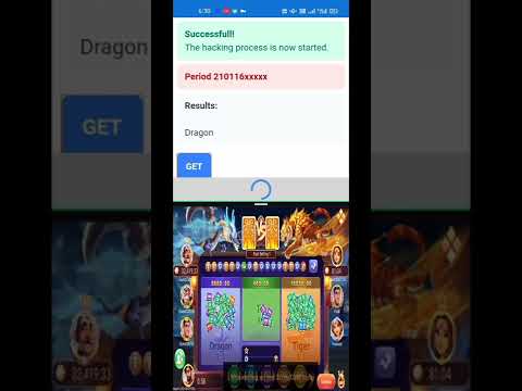 apk mood tiger vs dragon hacking mod #youtubeshorts #dragon #tiger