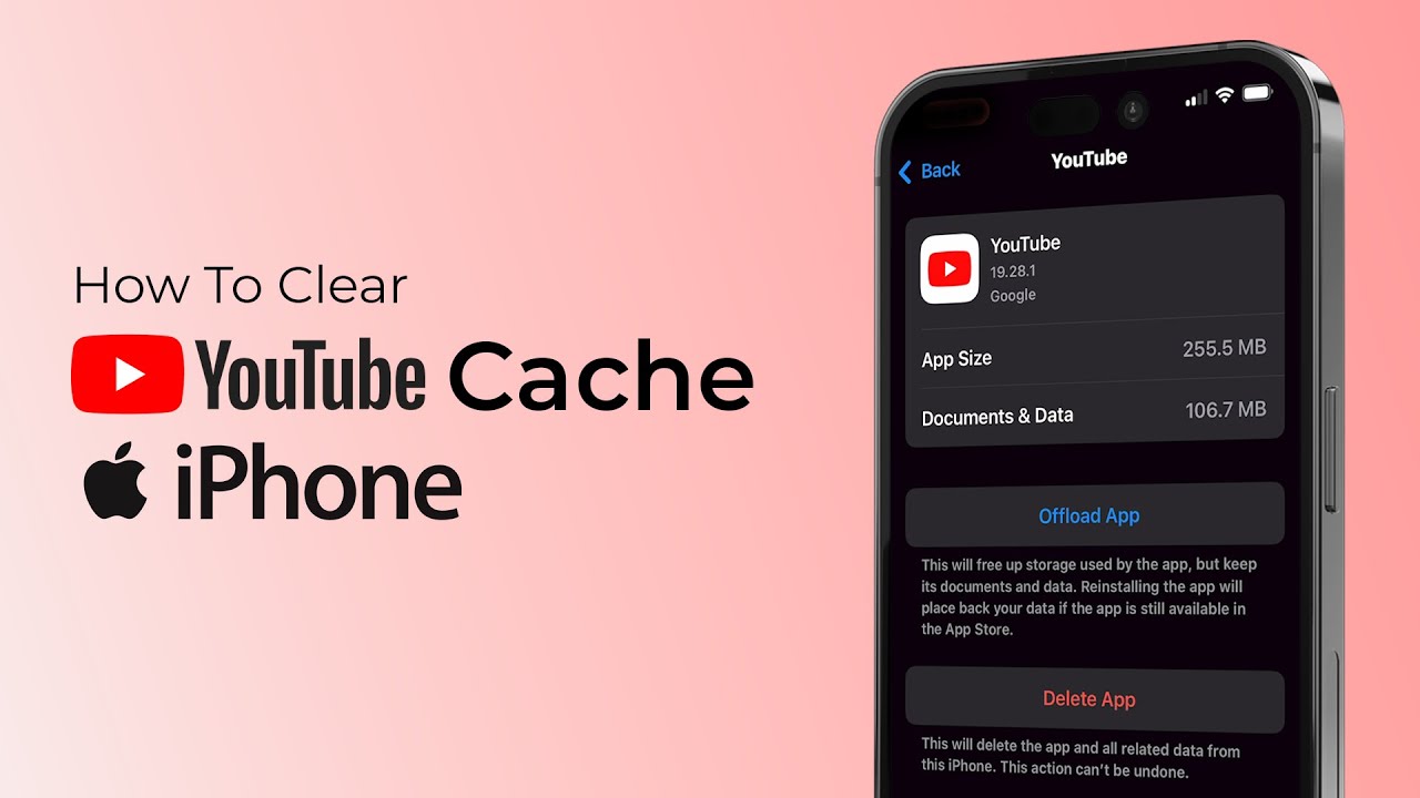 How To Clear Youtube Cache on iPhone?