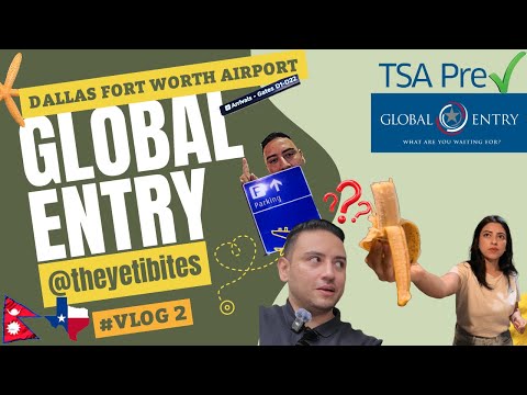 How to get to DFW Global Entry Enrollment Center | Vlog #2 | Texas | Legacy West