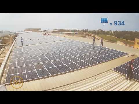 ISD - 2000 Smart Solar Panel installed @ Elbros, Hal-Far