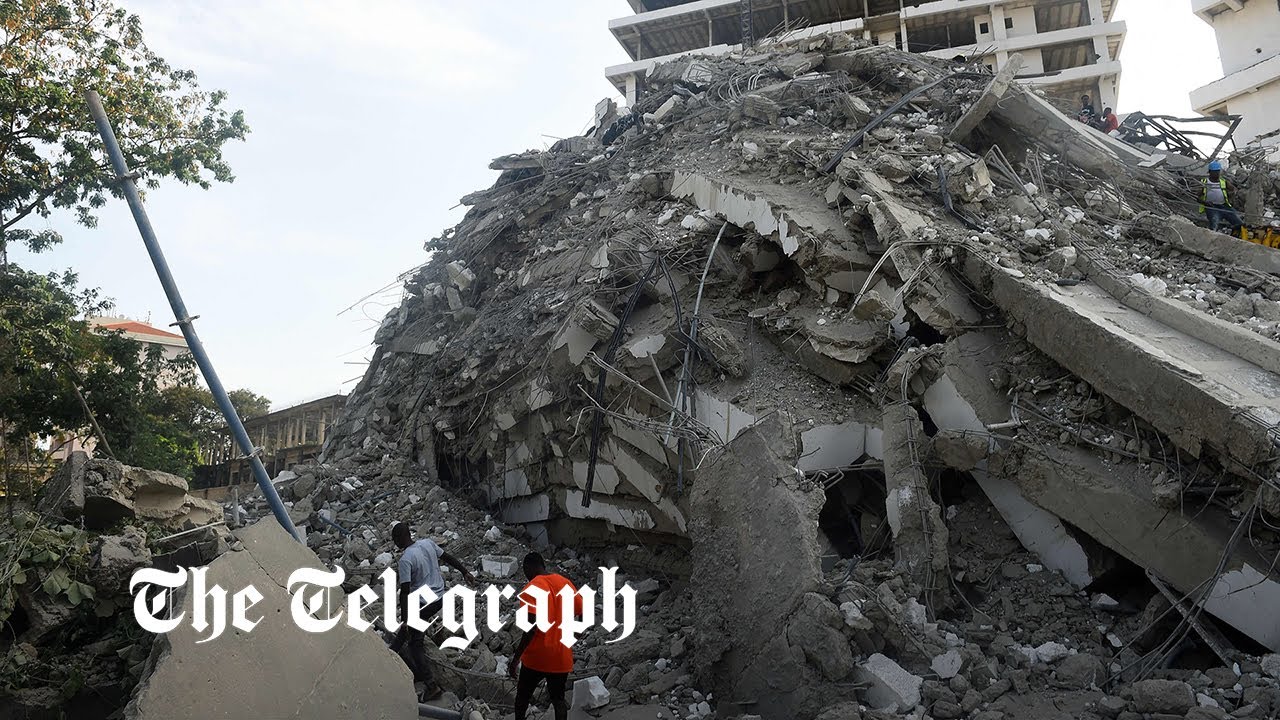 Watch: Several dead and many trapped after high-rise building collapses ...