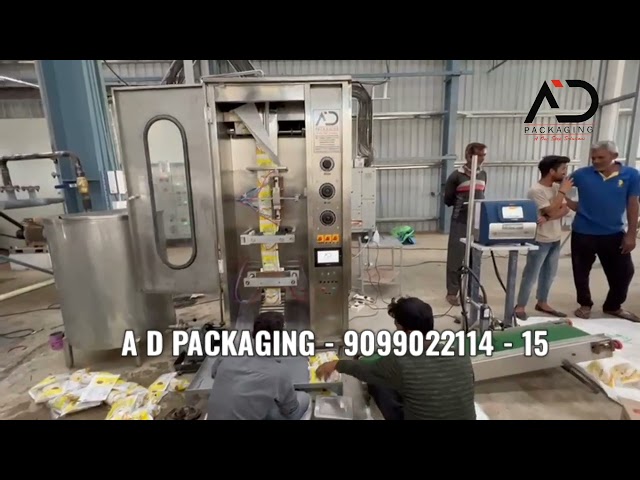 Oil Packing Machines - Automatic Oil Pouch Packing Machine Manufacturer ...