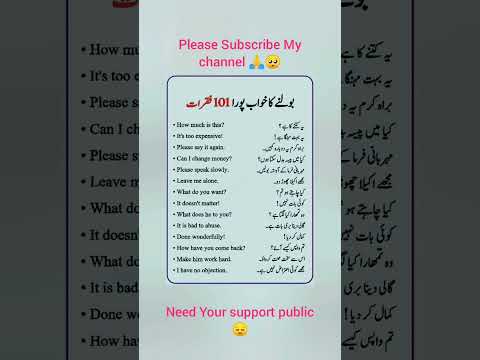 English Words with Urdu translate Vocabulary #subscribe #englishlanguage