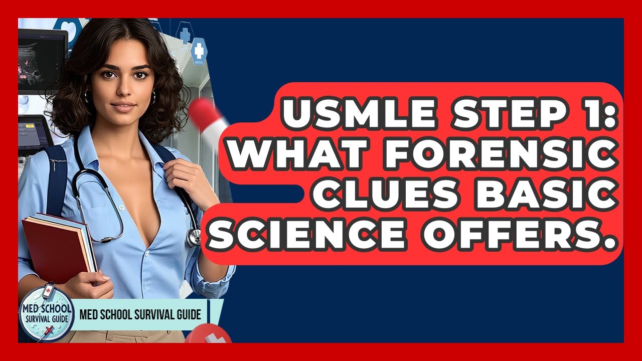 USMLE Step 1: What Forensic Clues Basic Science Offers. - Med School Survival Guide