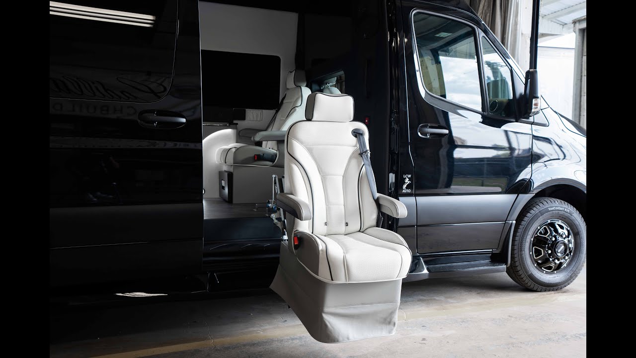 ADA-Accessible Captain's Chair for Mercedes-Benz Sprinter Van | Custom Installation
