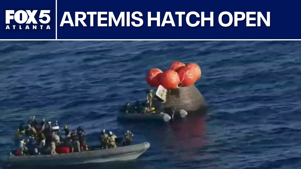 Artemis II hatch open | FOX 5 News