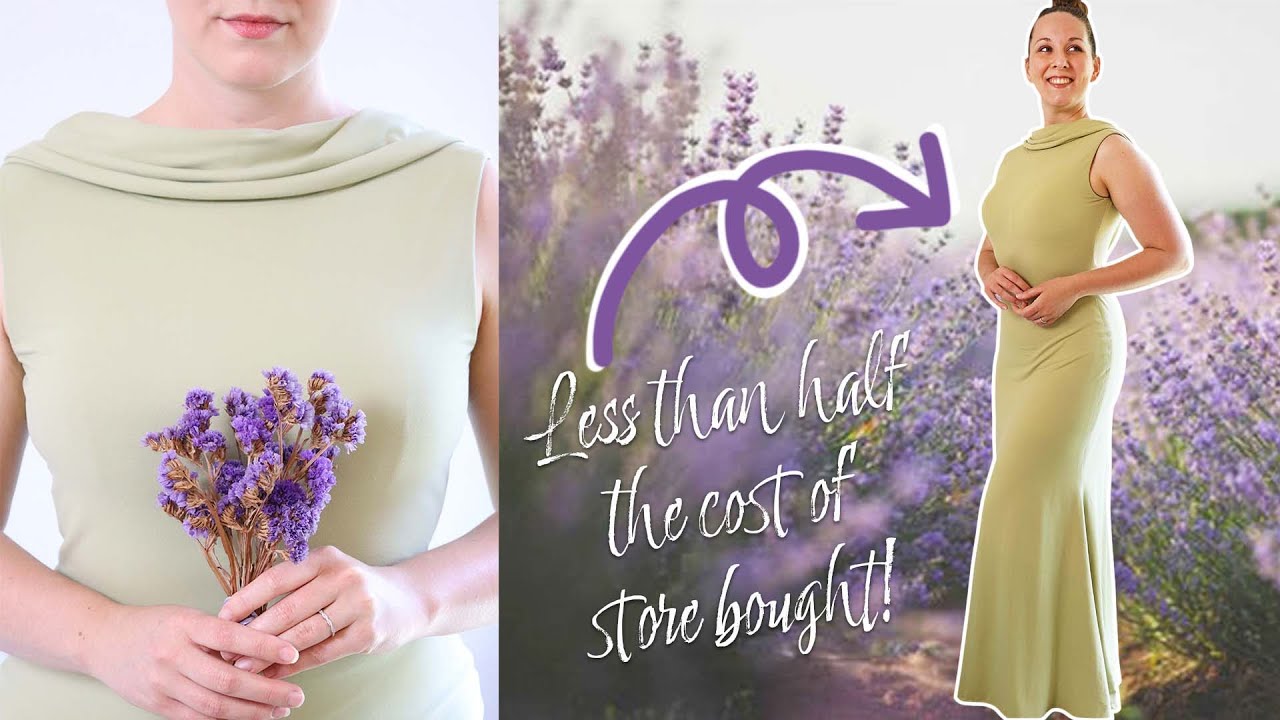 I Made My Own Bridesmaid Dress... IN ONE DAY!