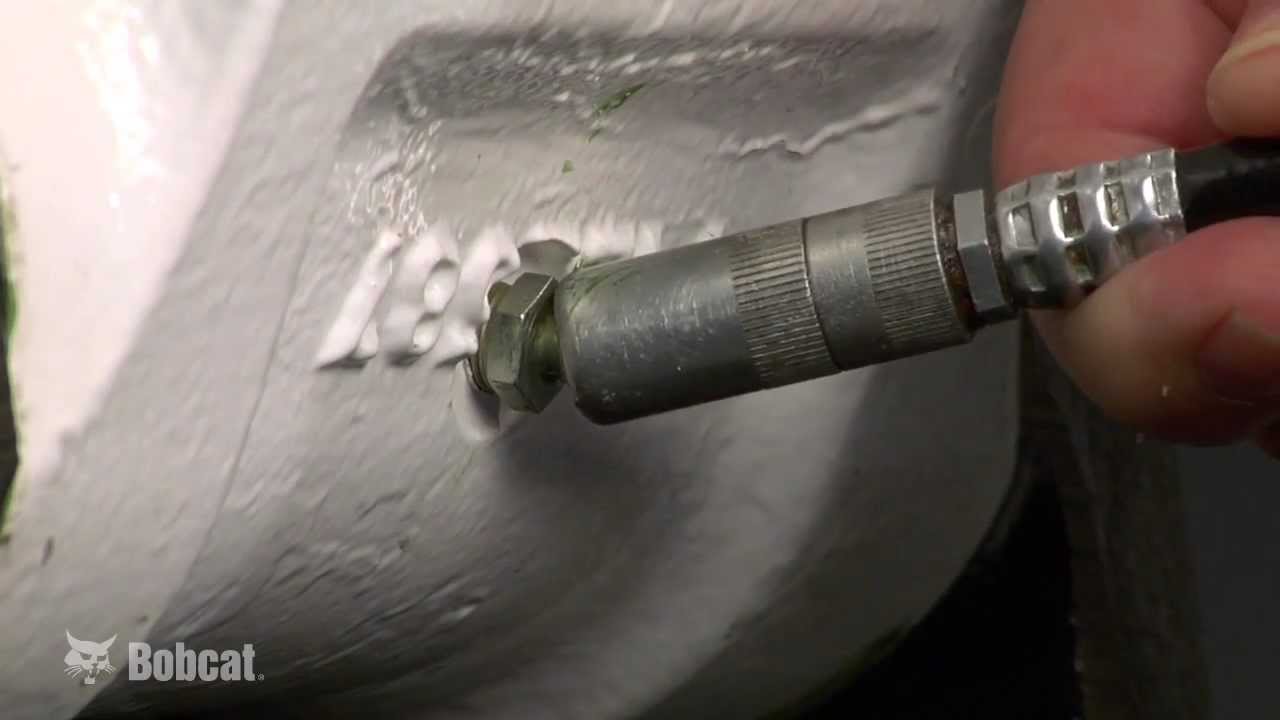 Grease Your Bobcat Loader