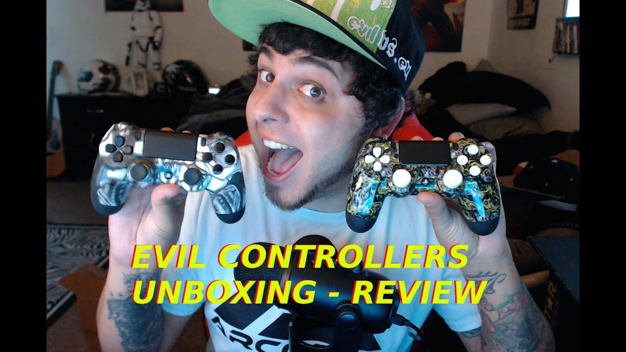 Evil Controllers Unboxing Review Ps4