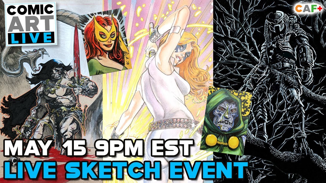 Comic Art LIVE 13 | Sketch Event & Weekend Kick-Off
