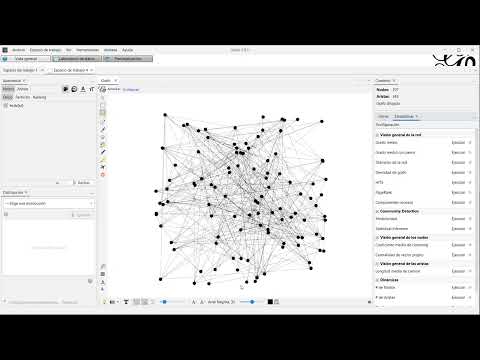 Gephi: redes aleatorias | 4/8 | UPV