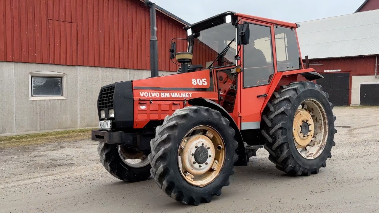 Traktor Volvo BM Valmet 805, Lindesberg, Klaravik auktioner