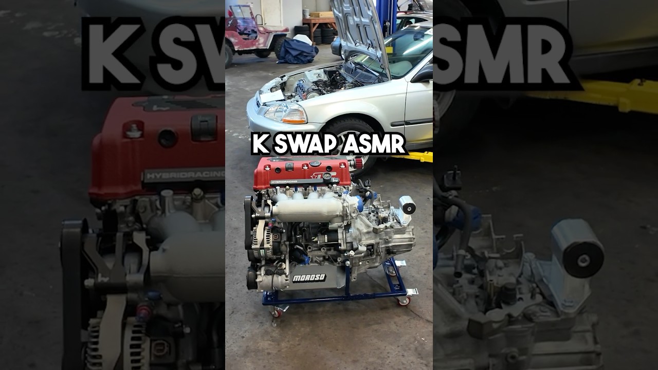 Why Was This Engine So Easy to Pull? (K Swap Civic)