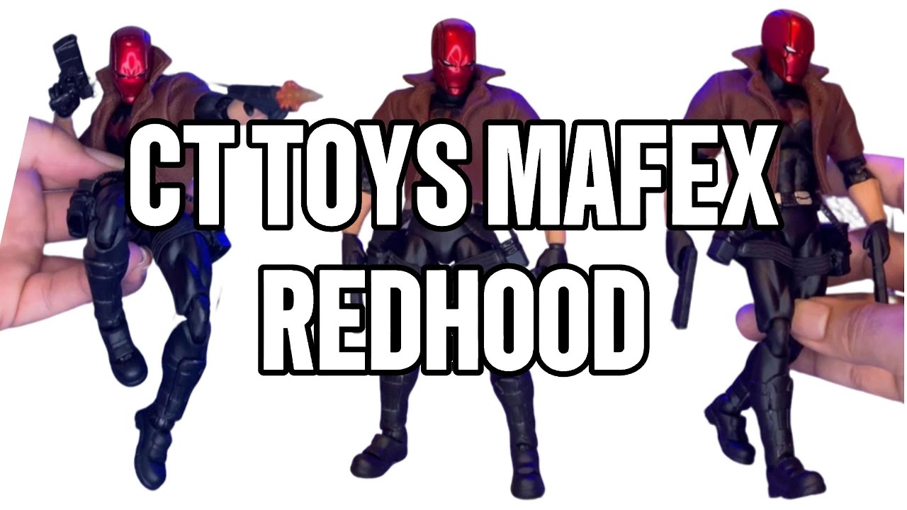 CT TOYS MAFEX REDHOOD CUSTOM review while you wait for mezco redhood to ship