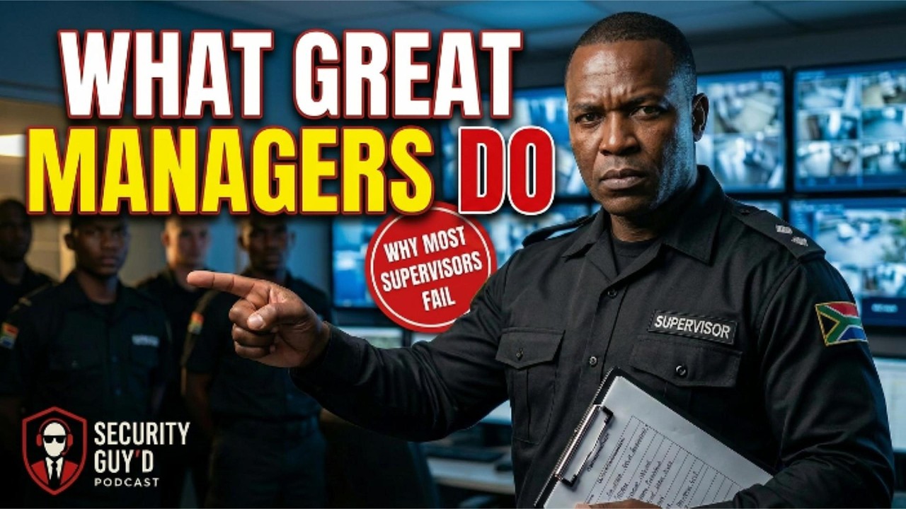 The Security Supervisor Playbook: What Great Managers Do Differently