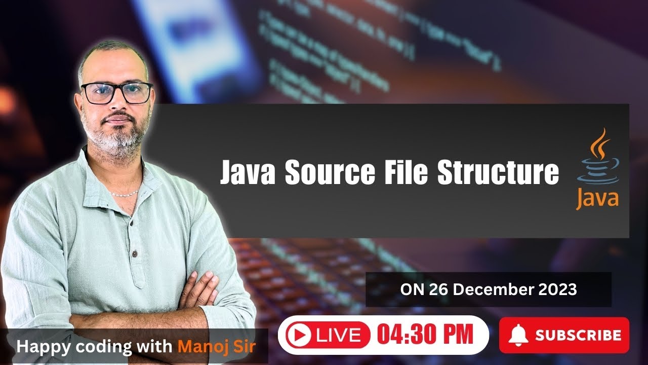 15. Java Source File Structure | Happy Coding