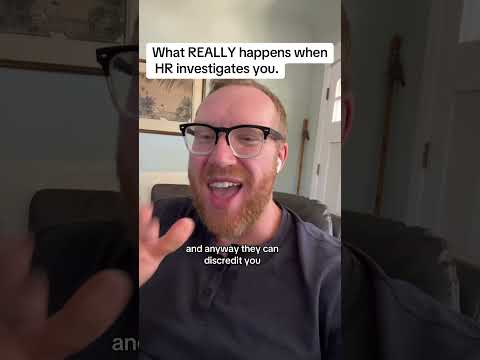 What REALLY happens when HR investigates you #business #workadvice #selfimprovement