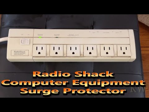 Radio Shack Computer Equipment Surge Protector