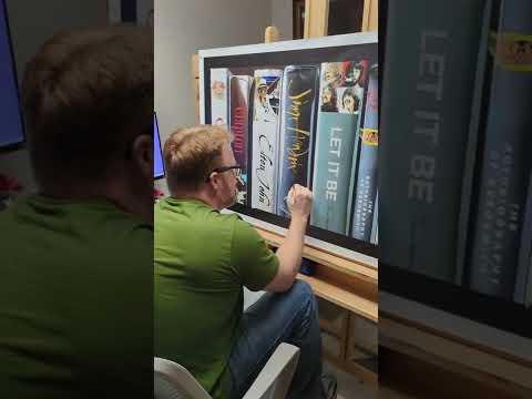 Working on an Artist Proof