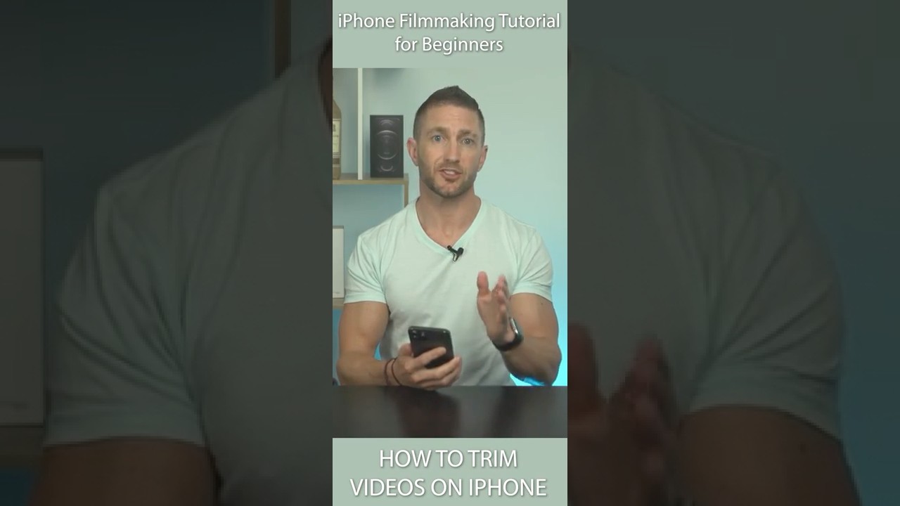 How to Trim Videos on iPhone or iPad Quick & Easy #Shorts