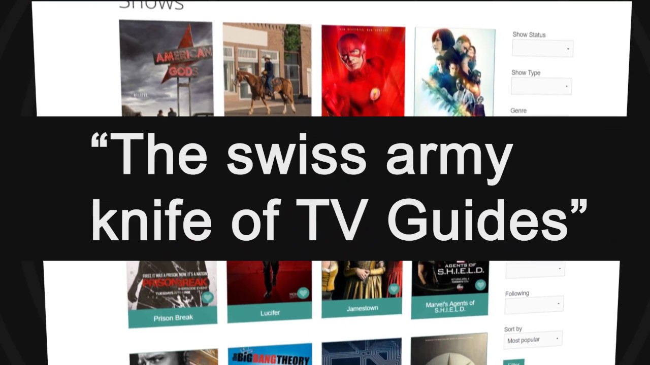 TVmaze Premium Promo