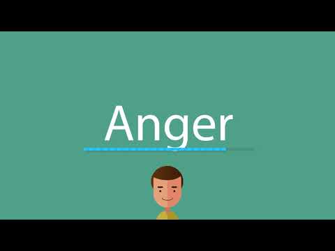 How to pronounce Anger