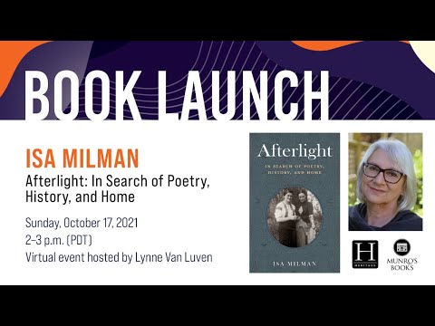 Book Launch: Afterlight by Isa Milman