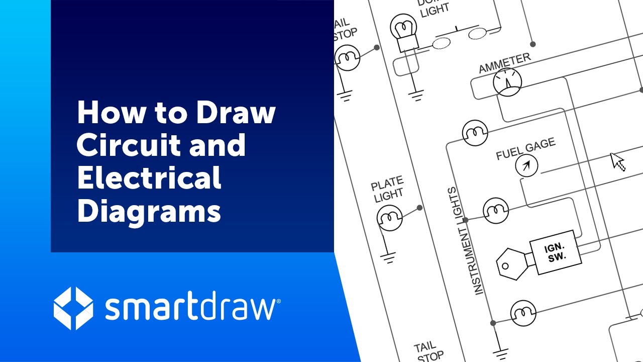 How to Draw Circuit and Electrical Diagrams with SmartDraw | Dashboard