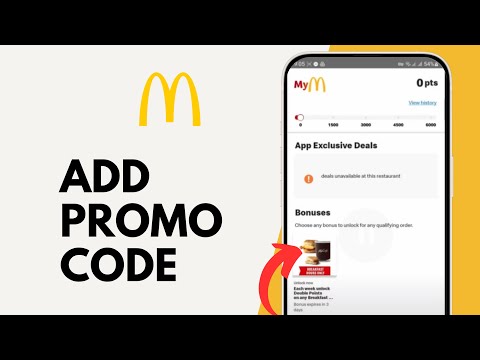 How to Add Promo Code on McDonald’s App