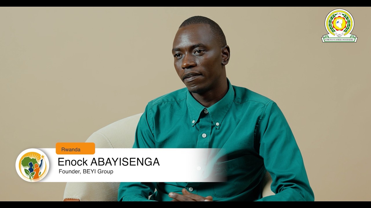 Enockk Abayisenga, Founder, BEYI Group, Rwanda (COYWA Programme)